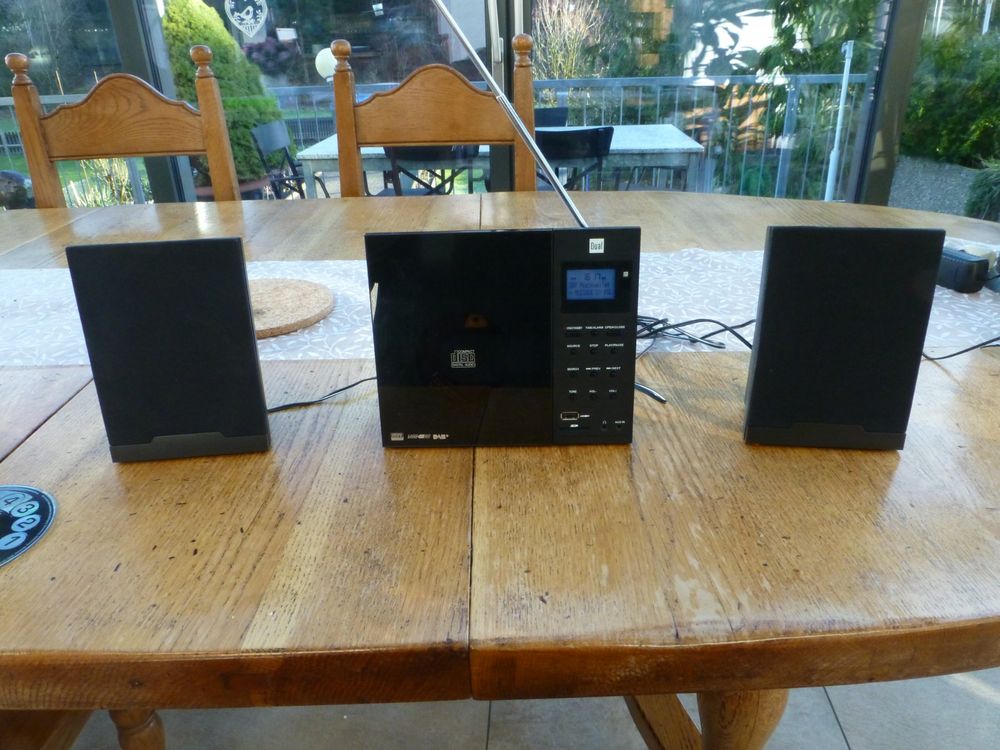 Stereo Vertical Audio System DUAL DAB+ 102, 2x5Watt, CD,USB (Gebraucht ...