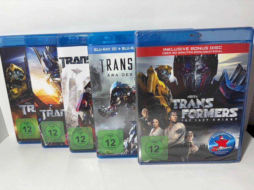 Transformers 1-5 Blu Ray (Gebraucht) in Wilderswil für CHF 15.9 – mit ...