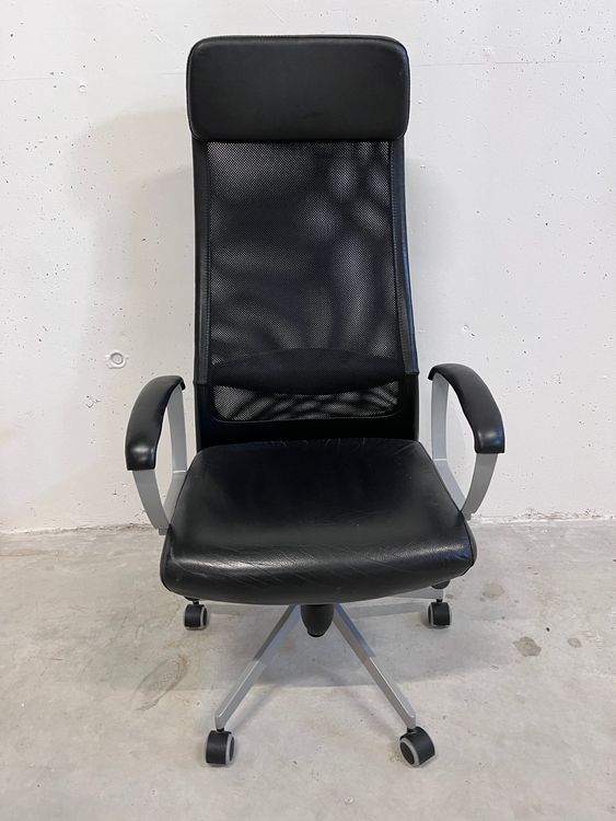 Ikea Bürostuhl Markus Leder/Mesh (Gebraucht) in Zürich für CHF 88 – nur ...