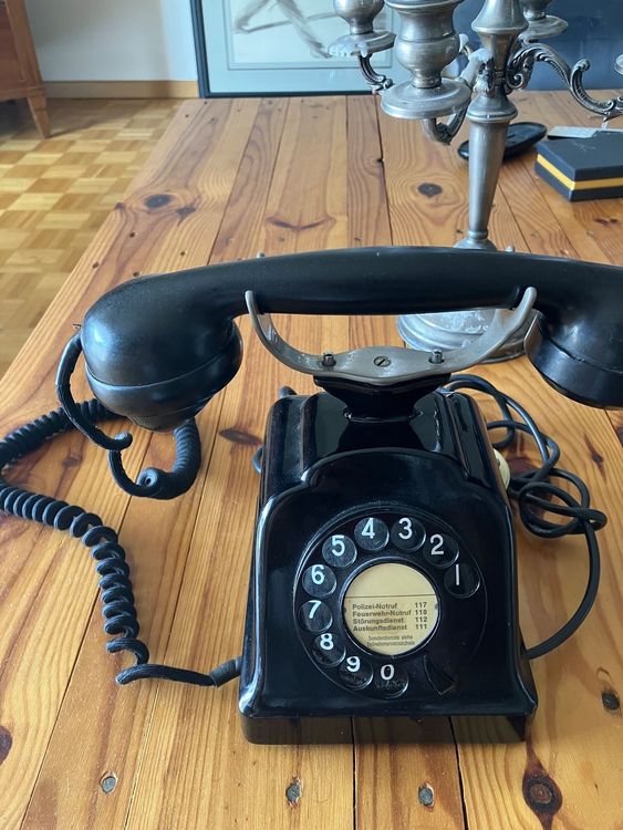 Vintage Telefone schwarz. (Gebraucht) in Dübendorf für CHF 20 – nur ...