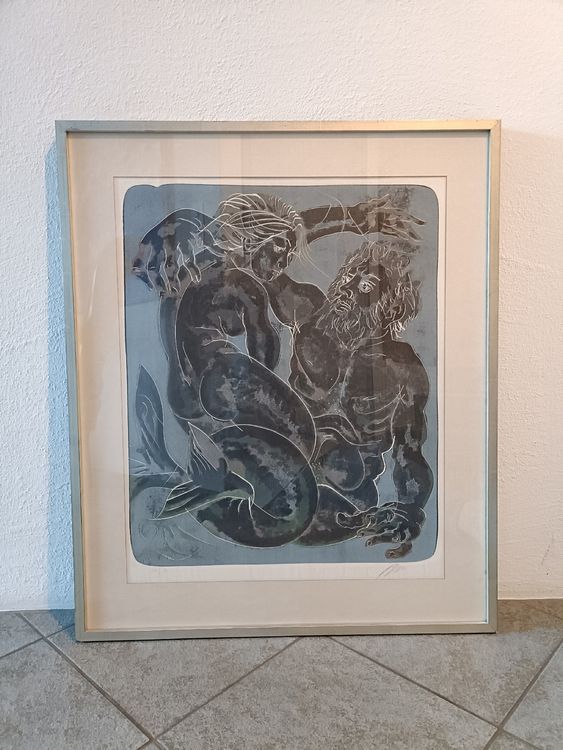 Lithografie von Hans Erni, nummeriert | Kaufen auf Ricardo