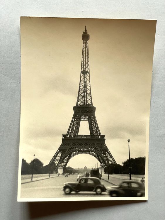 antikes Foto - Paris - Eiffelturm | Kaufen auf Ricardo