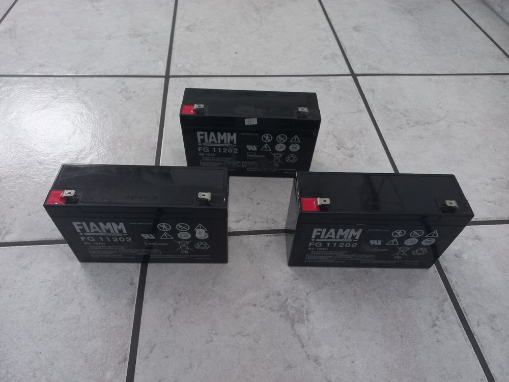 Fiamm Abgedichteter Bleiakku, 6V / 12Ah (Gebraucht) in Sevelen für CHF ...