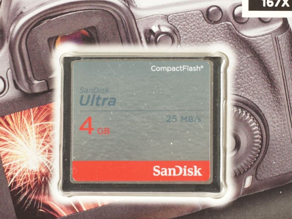 SanDisk Ultra CompactFlash (4 GB) (Neu und originalverpackt) in Rüti ZH ...