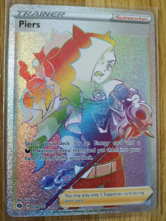Pokemon Trainer Piers Rainbow Rare | Kaufen auf Ricardo