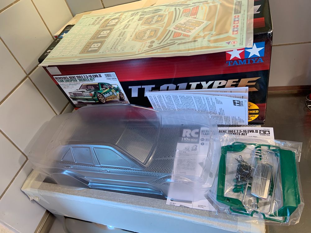 TAMIYA MERCEDES-BENZ 190 DIEBELS ALT (Neu (gemäss Beschreibung)) in für ...