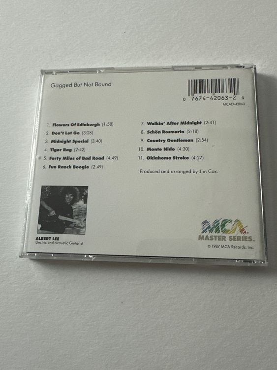 Albert Lee – Gagged But Not Bound (Vergriffene CD 1987) (Gebraucht) in ...