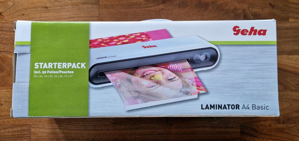 Geha Laminator A4 Basic Starterpack | Kaufen auf Ricardo