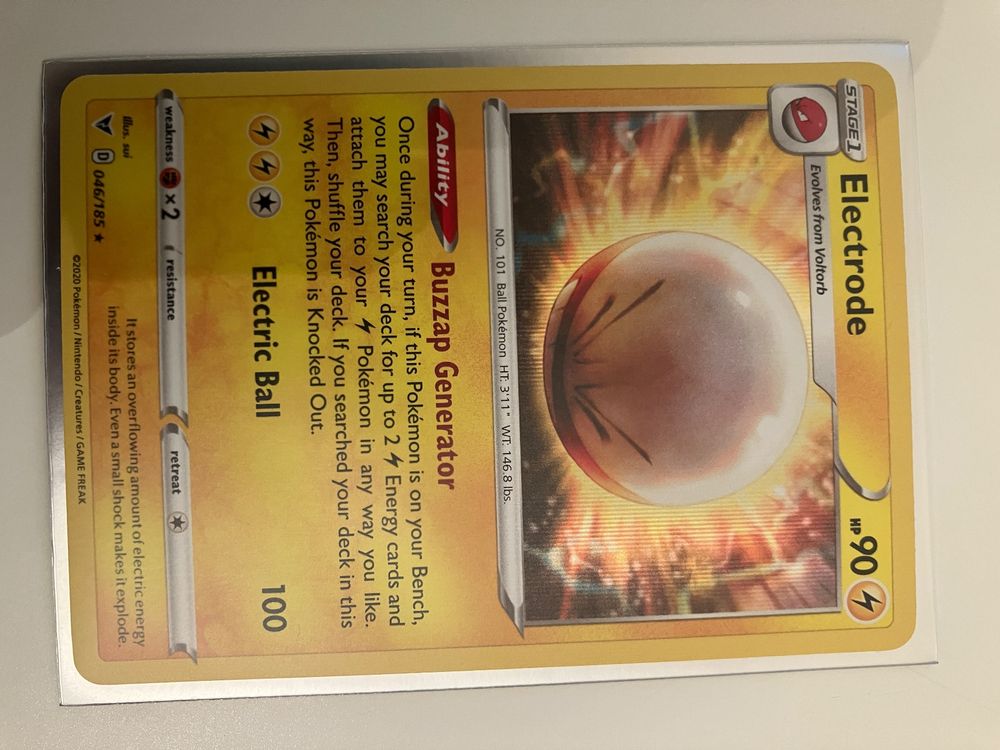 Pokemon Electrode 046/185 Holo | Kaufen auf Ricardo