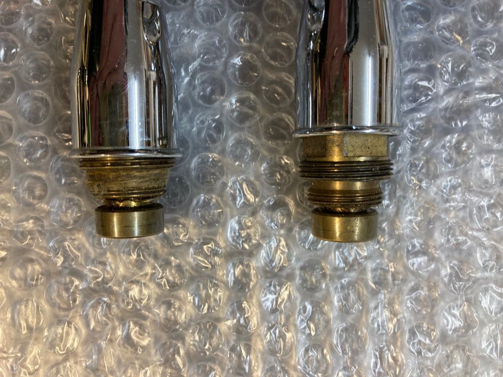 Oederlin Hahnenoberteile mit Griffe "gross" - 1950er Jahre (Neu (gemäss ...