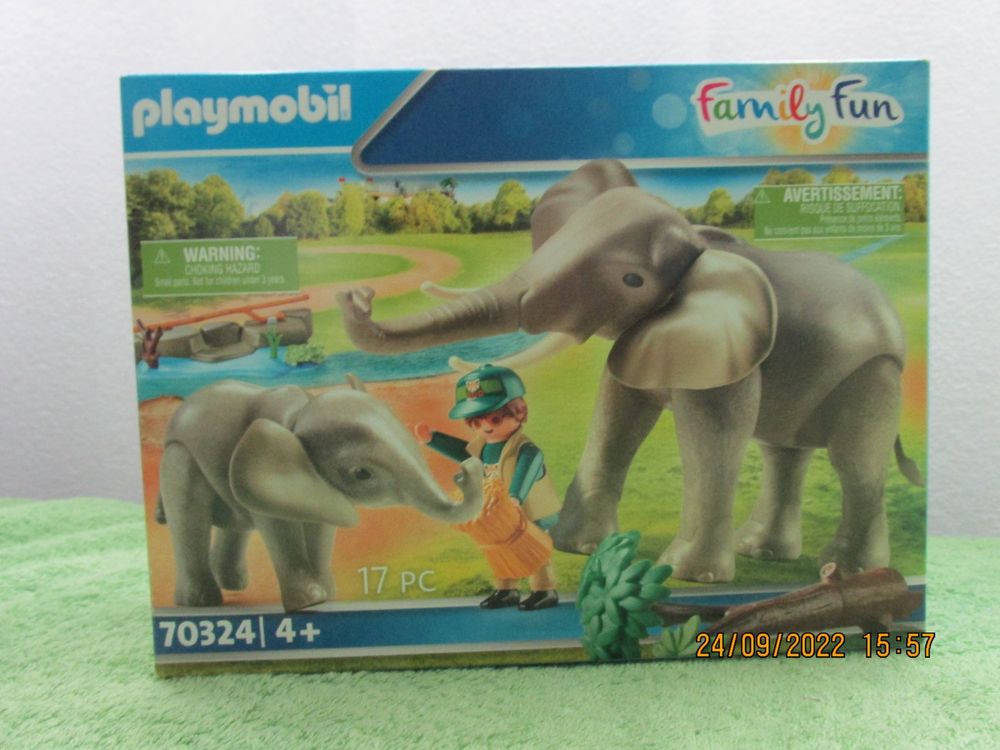 playmobil 70324 elefanten neu passend zum zoo, sarari.... (Neu und ...