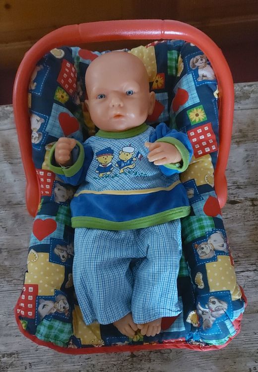 Effe Puppe, Junge, mit kleinerem Maxicosi. Versand möglich | Kaufen auf ...