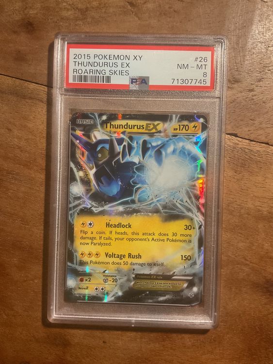 Thundurus Ex, XY Roaring Skies (2015), PSA 8 (Gebraucht) in Peseux für ...