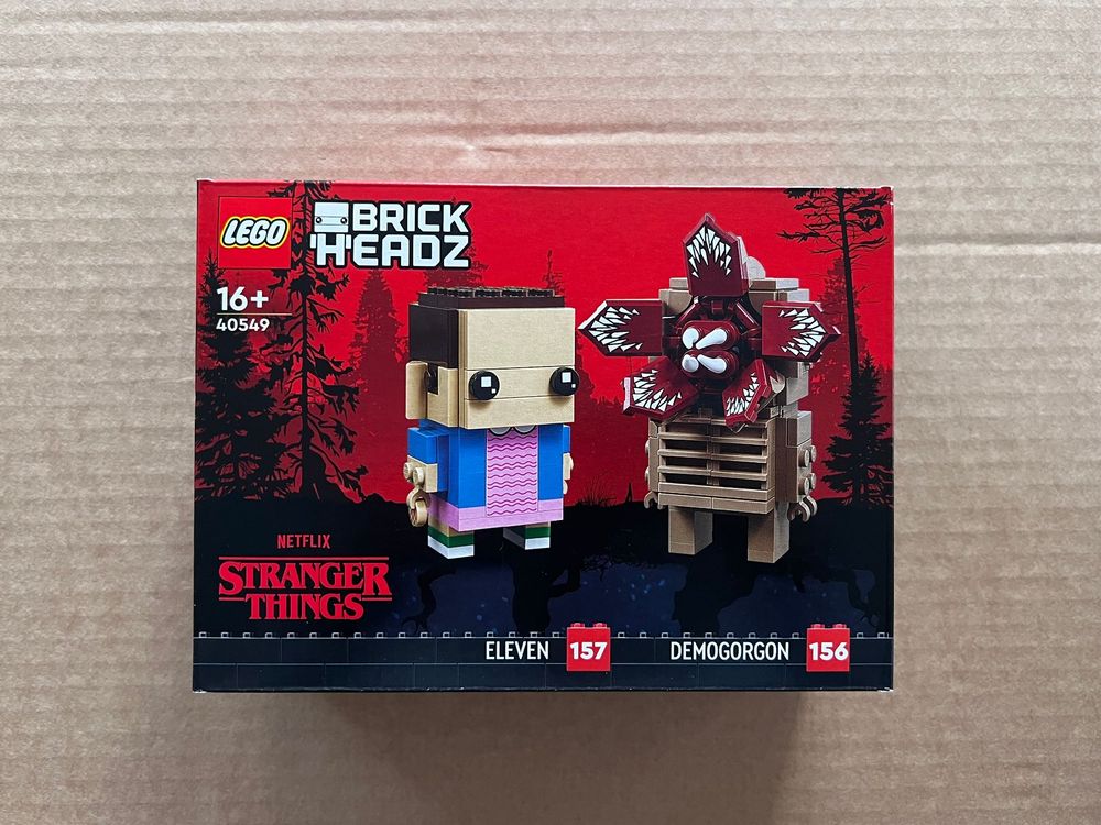 LEGO BRICKHEADZ: Demogorgon & Elfi (40549) (Neu und originalverpackt ...