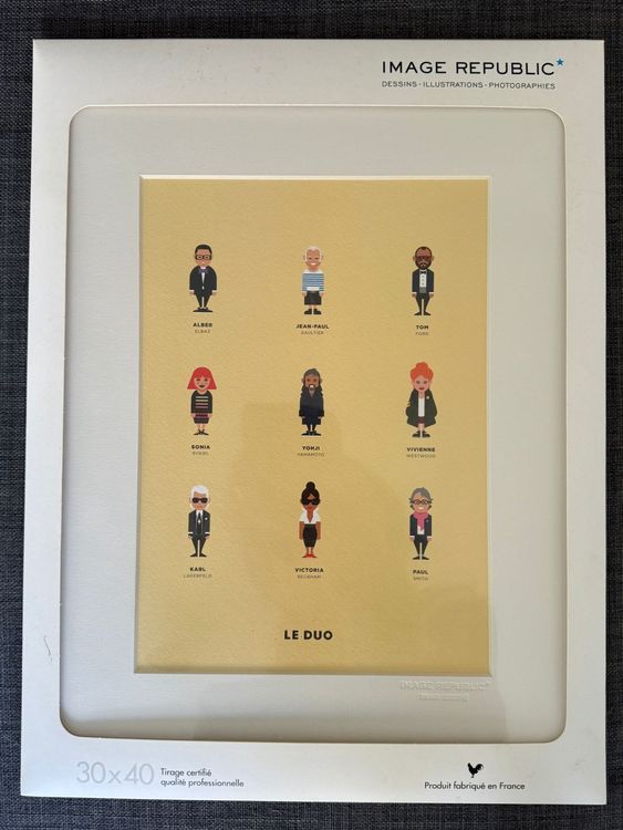 Le Duo Print – 30 x 40 cm, NEU & originalverpackt (Gebraucht) in Zürich ...