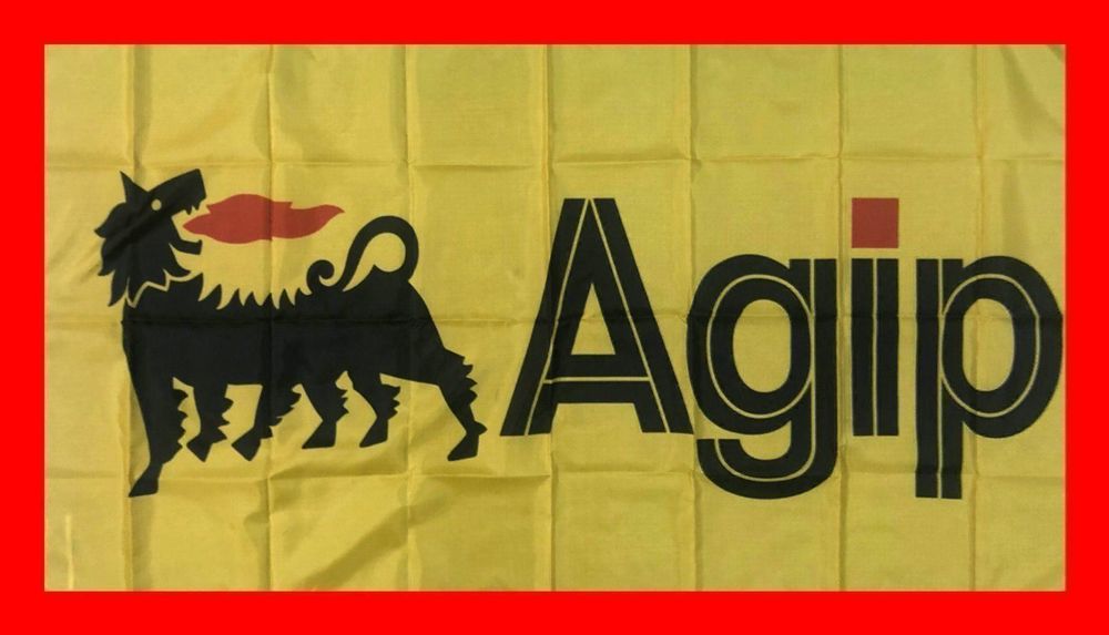 Fahne Agip Tankstelle 150 x 90 cm Diesel | Kaufen auf Ricardo