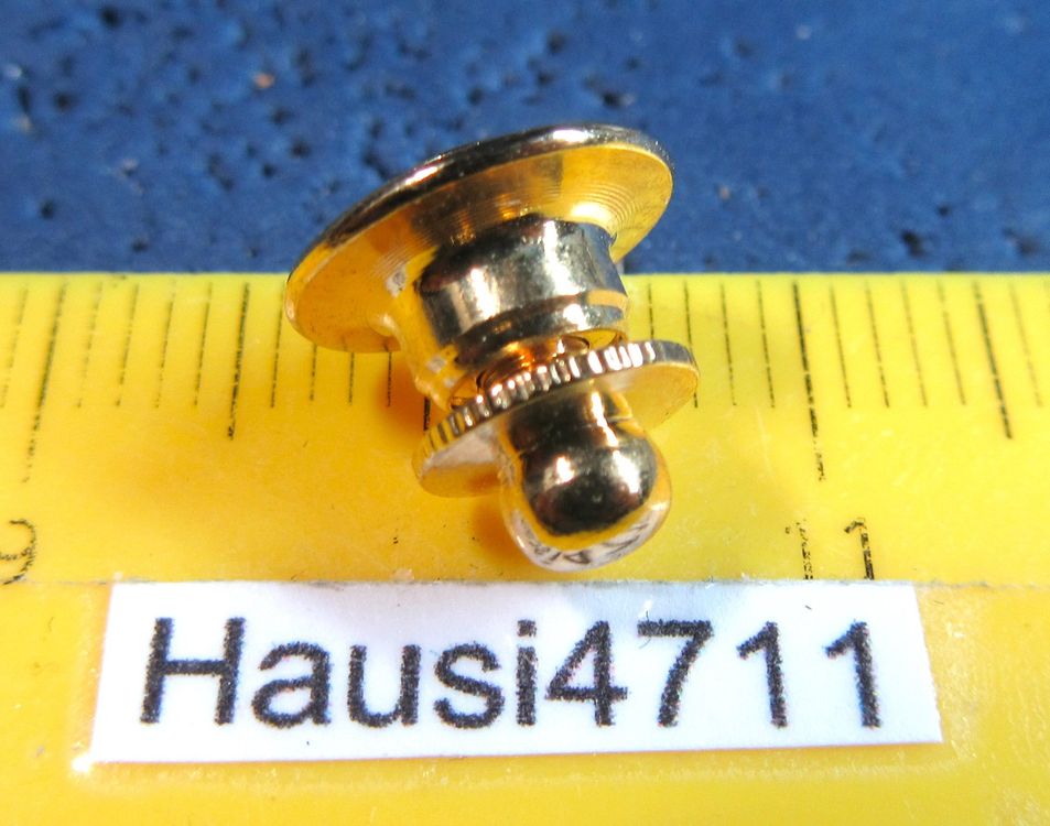 AUTO-PIN STAR LOGO ENAMEL GOLDIG MIT SECURITY-CLIP 15mm | Kaufen auf ...