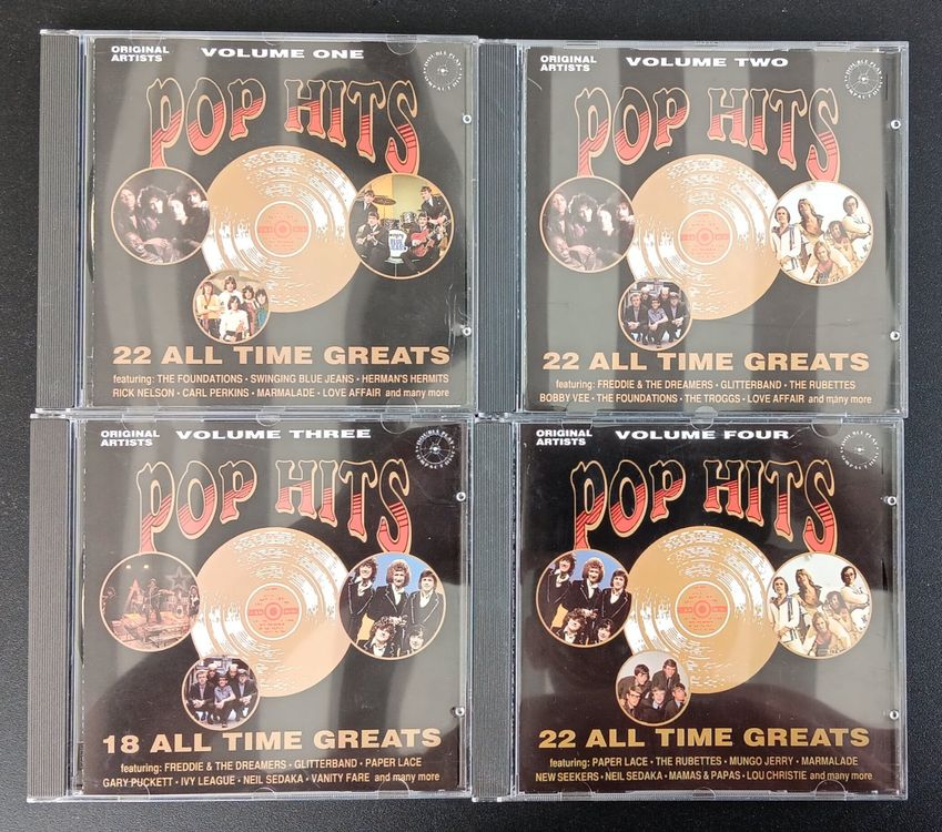 POP Hits (Vol. 1 -4) CD's (Gebraucht) in Muttenz für CHF 1 – mit ...