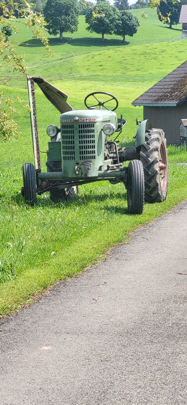 Bührer SO4 Traktor Benziner mit Mähbalken (Gebraucht) in Egg SZ für CHF 2250 – nur Abholung auf ...