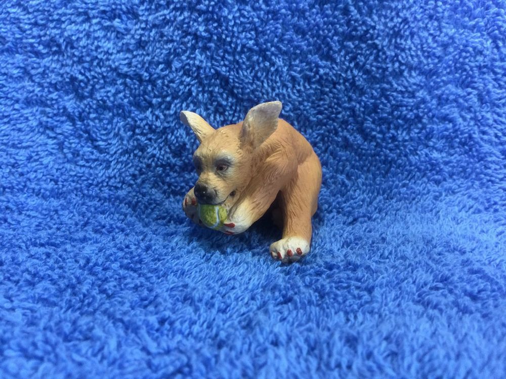 Schleich Welpe mit Ball 14453. (Gebraucht) in Biel/Bienne für CHF 6 – mit Lieferung auf Ricardo ...