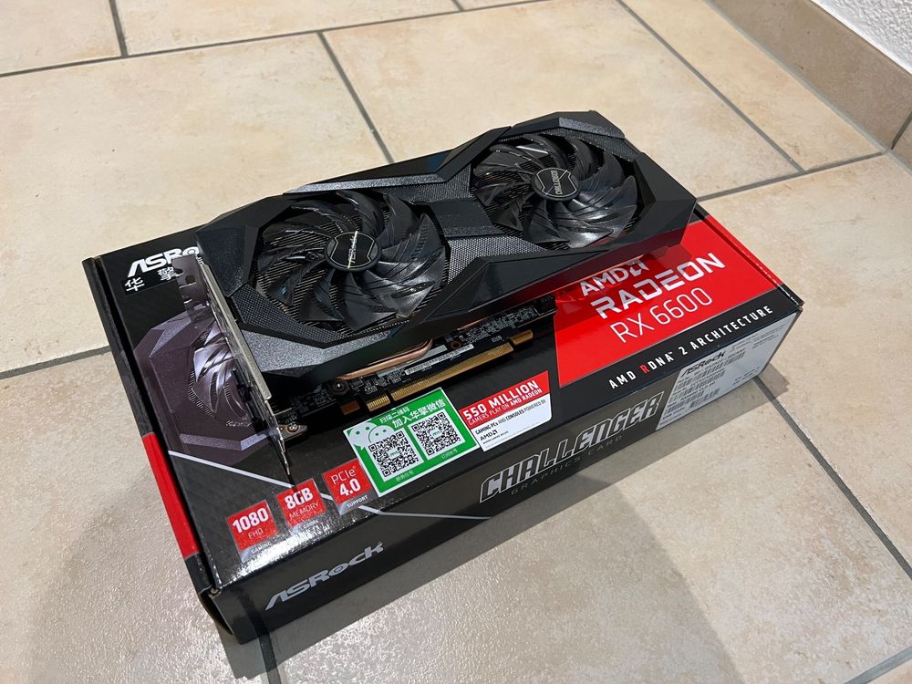 AMD RX6600 originalverpackt! | Kaufen auf Ricardo