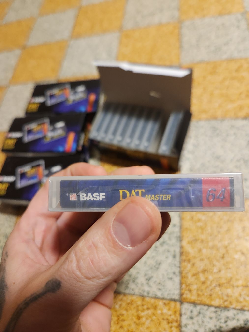 4x BASF DAT Master 64 – 40 Stück versiegelt – AB 1 FRANKEN (Gebraucht ...