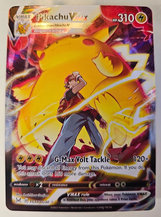 Pokemon Karte Pikachu Vmax TG (Gebraucht) in Moosseedorf für CHF 50 ...