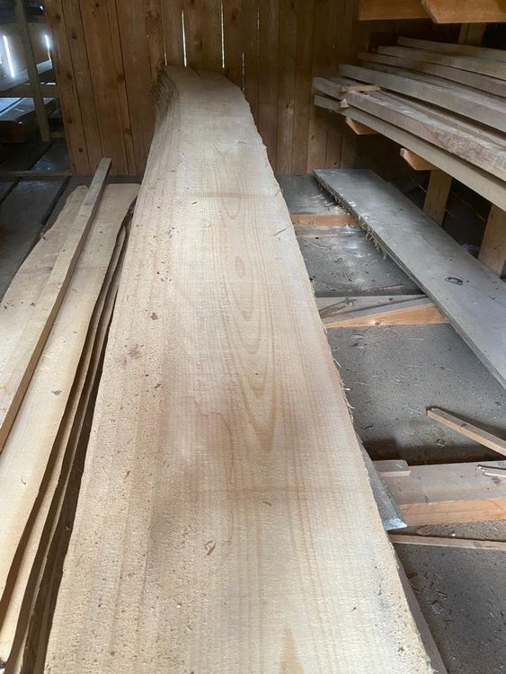 Eschenbretter roh 24mm (Neu (gemäss Beschreibung)) in Ebnat Kappel für ...