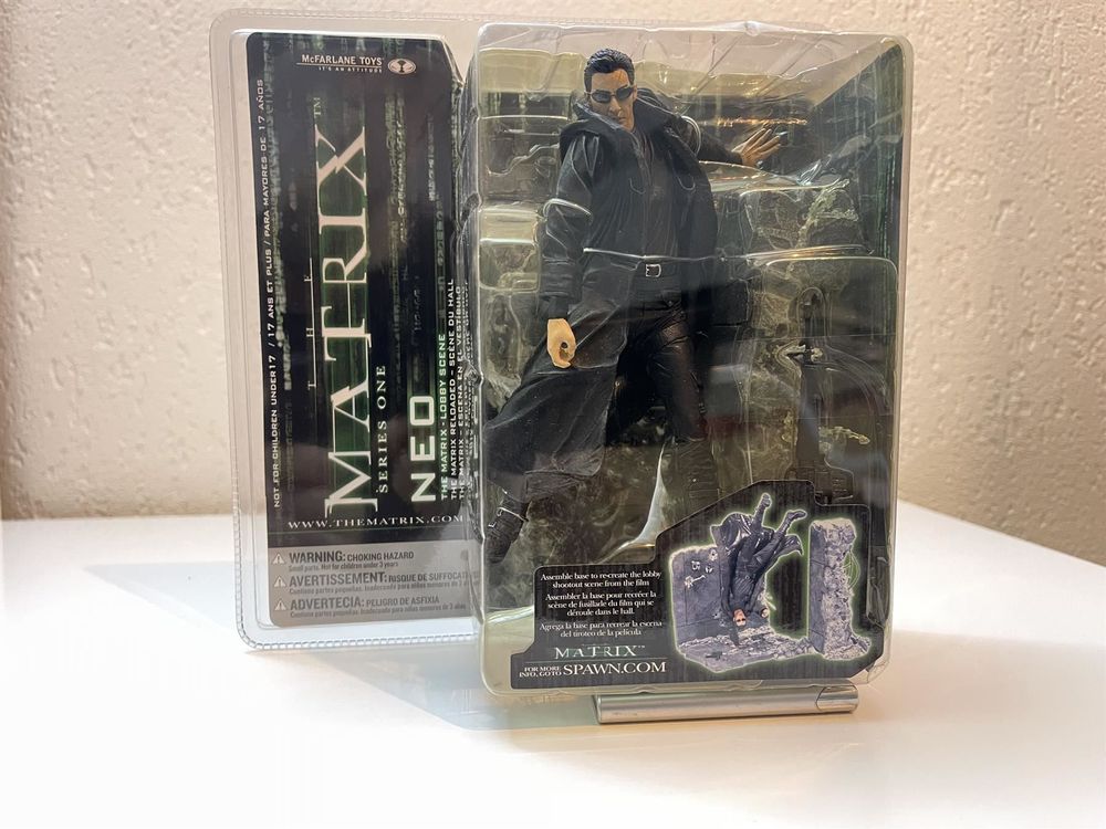 Matrix McFarlane Neo lobby Scene (Neu und originalverpackt) in Wahlen b ...