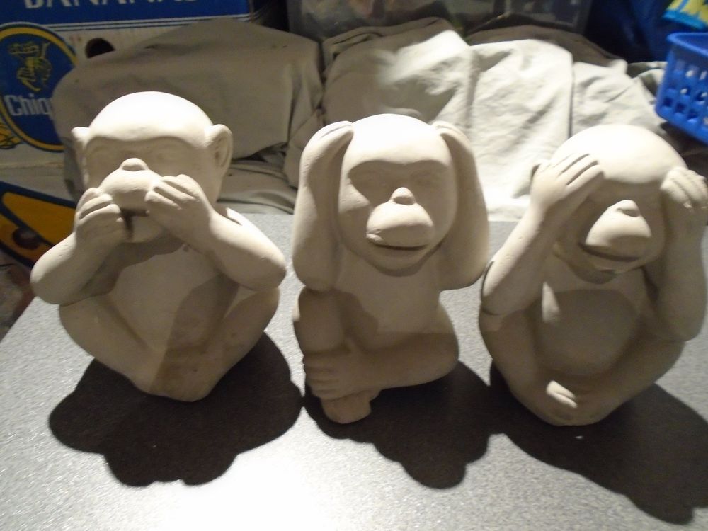 Deko Die drei Affen (Gebraucht) in Zürich für CHF 25 – mit Lieferung auf Ricardo kaufen