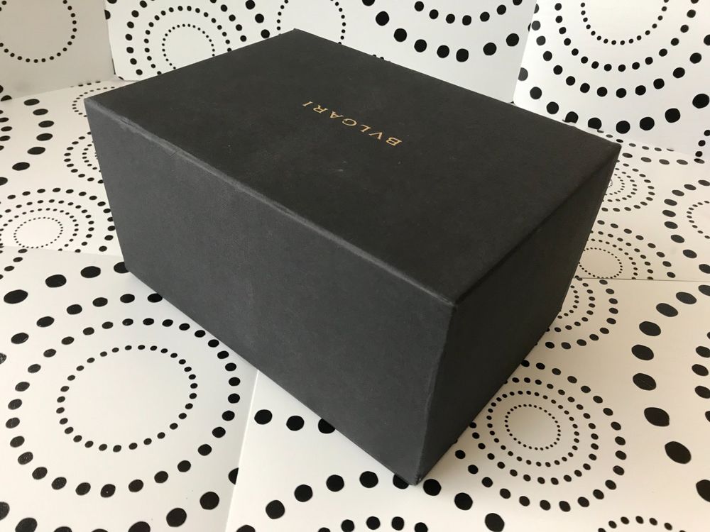 BULGARI BVGARI ORIGINAL LUXUS WATCH BOX ECRIN SCHACHTEL !!! (Gebraucht ...