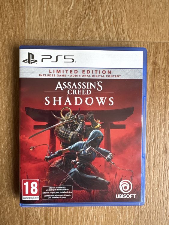 Assassin's Creed Shadows PS5 Limited Edition - Neuwertig! | Kaufen auf ...