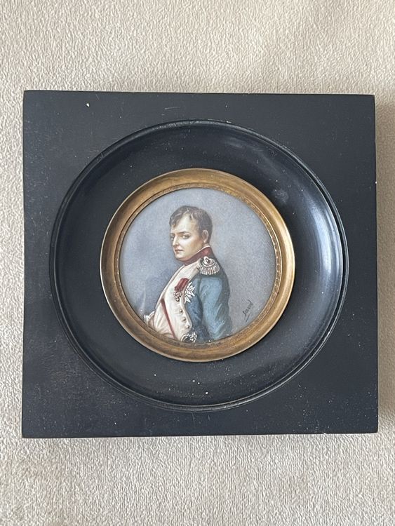 Miniatures portrait signé David (Gebraucht) in Payerne für CHF 42 – mit Lieferung auf Ricardo kaufen