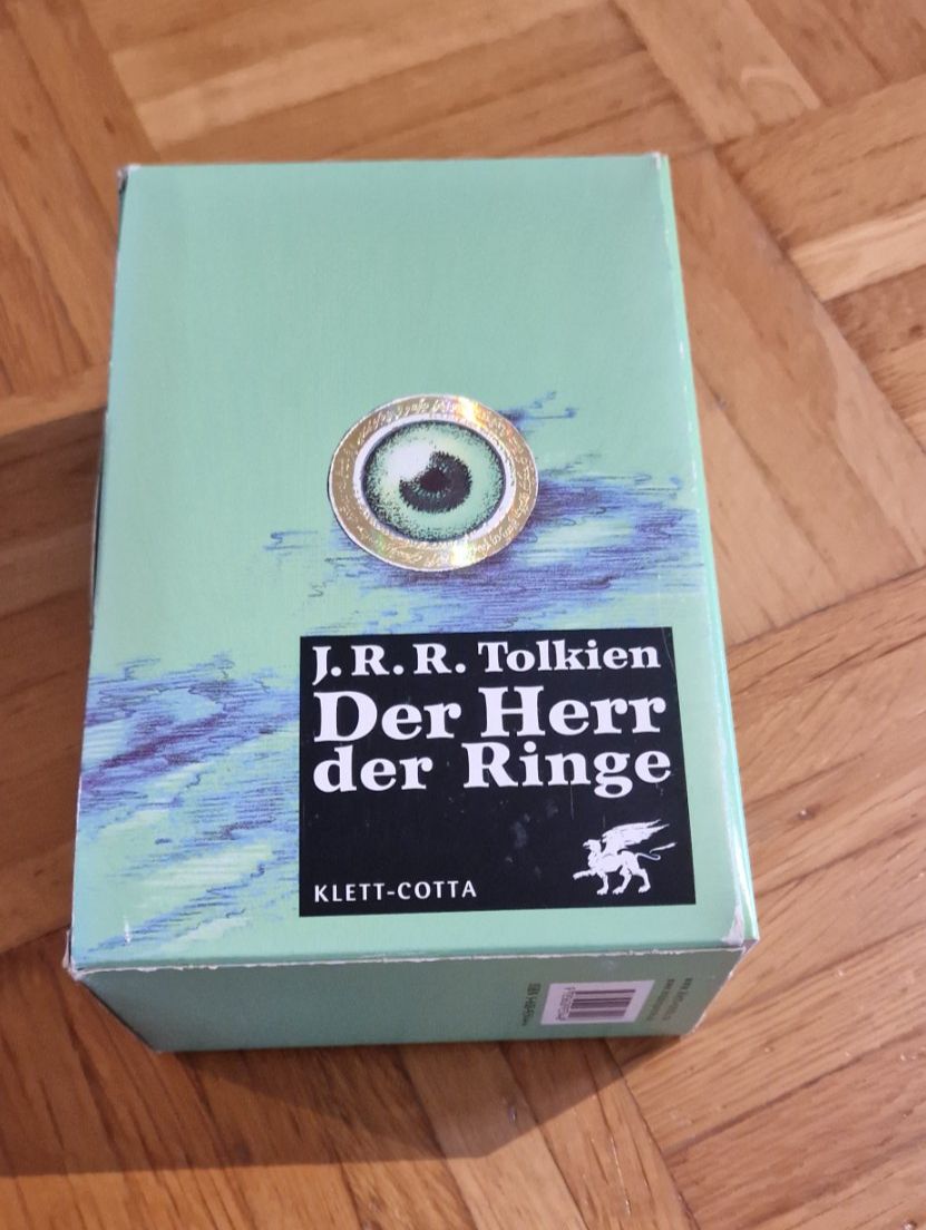 Tolkien - Herr der Ringe - Box - Klett-Cotta Buch (Gebraucht) in Volken ...
