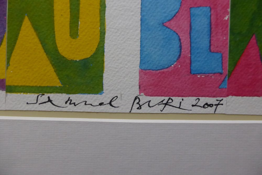 Samuel Buri - Original Bild 45 x 78 cm (Gebraucht) in Brunnadern für ...