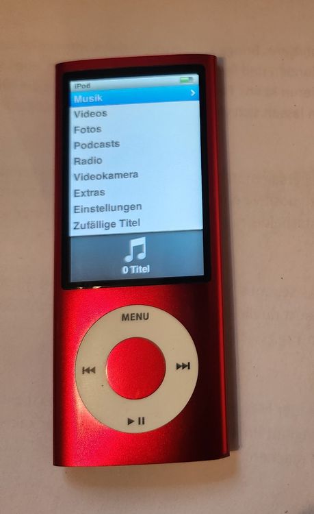 Ipod Nano 8GB rot | Kaufen auf Ricardo