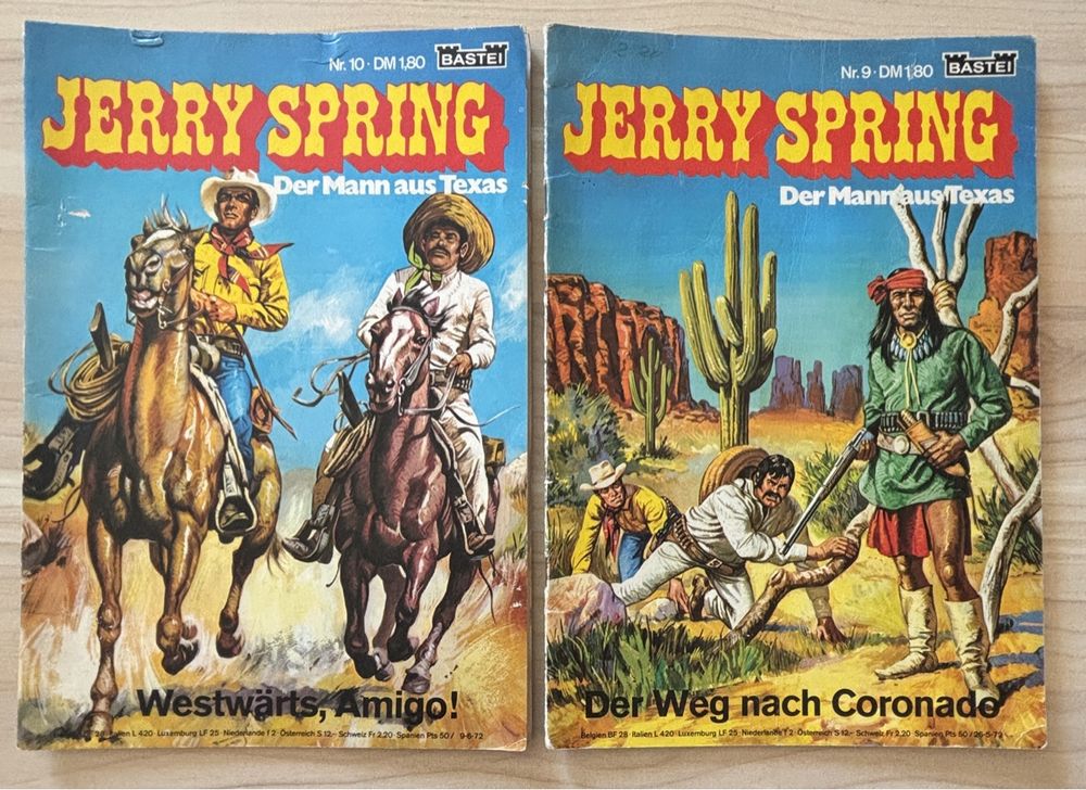 Jerry Spring 1.Aufl. Bastei Comic 9,10 (Gebraucht) in Kehrsatz für CHF ...
