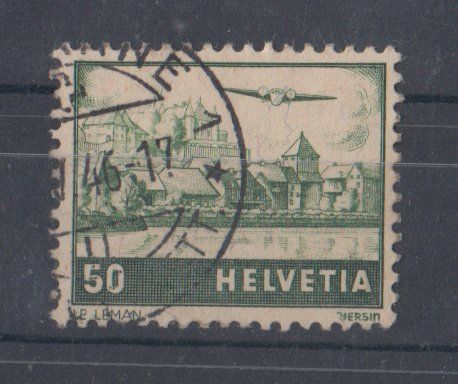 Schweiz 1941: Flugpost 'WEISSES DACH' (Gebraucht) in Eschlikon für CHF 7 – mit Lieferung auf ...