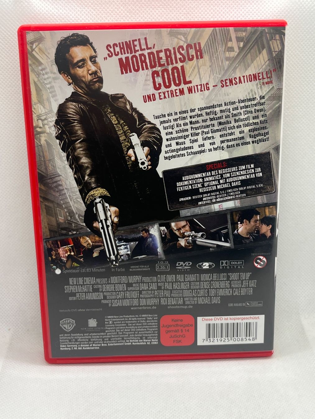 Shoot 'Em Up DVD - Action pur mit Clive Owen! (Gebraucht) in ...
