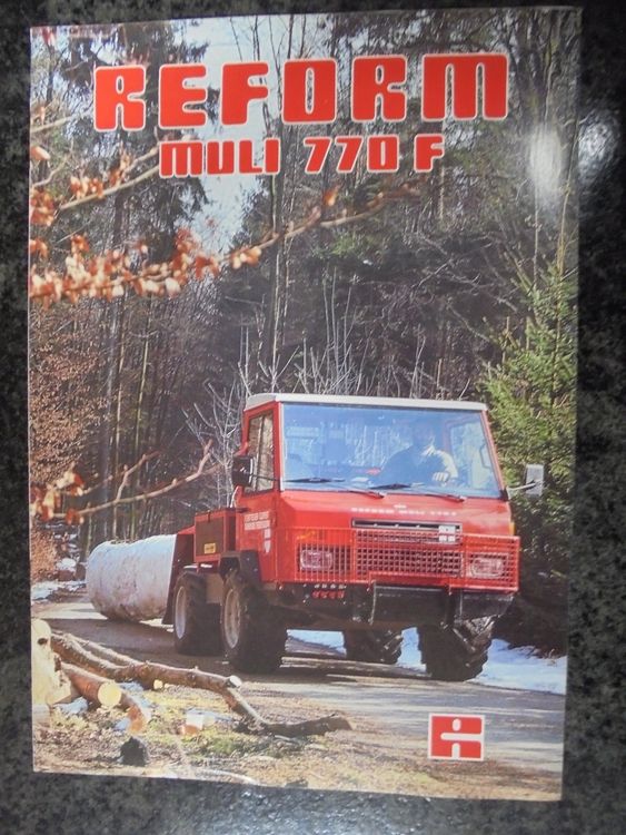 Reform Muli Transporter Traktor Prospekt | Kaufen auf Ricardo