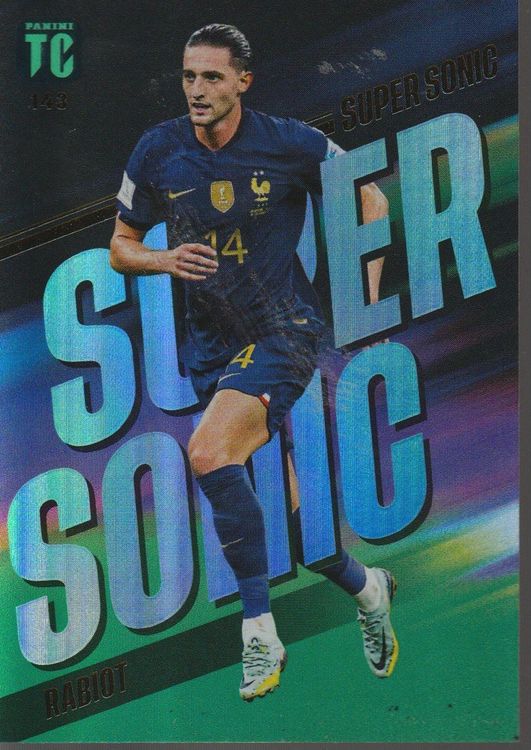 TCG Card PANINI TOP CLASS 2023 Supersonic FOIL 143 A. RABIOT (Neu ...