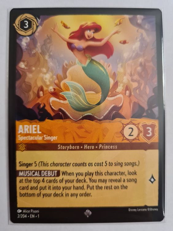 Lorcana, Ariel - Spectacular Singer, 002/204-EN-1 (Neu (gemäss Beschreibung)) in Sachseln für ...