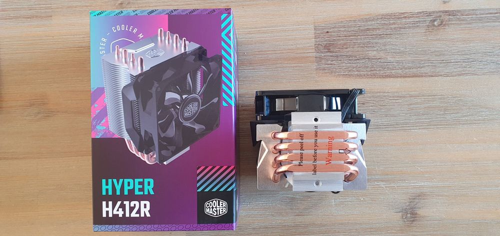 CPU Kühler Cooler Master Hyper H412R für intel & AMD neu | Kaufen auf ...