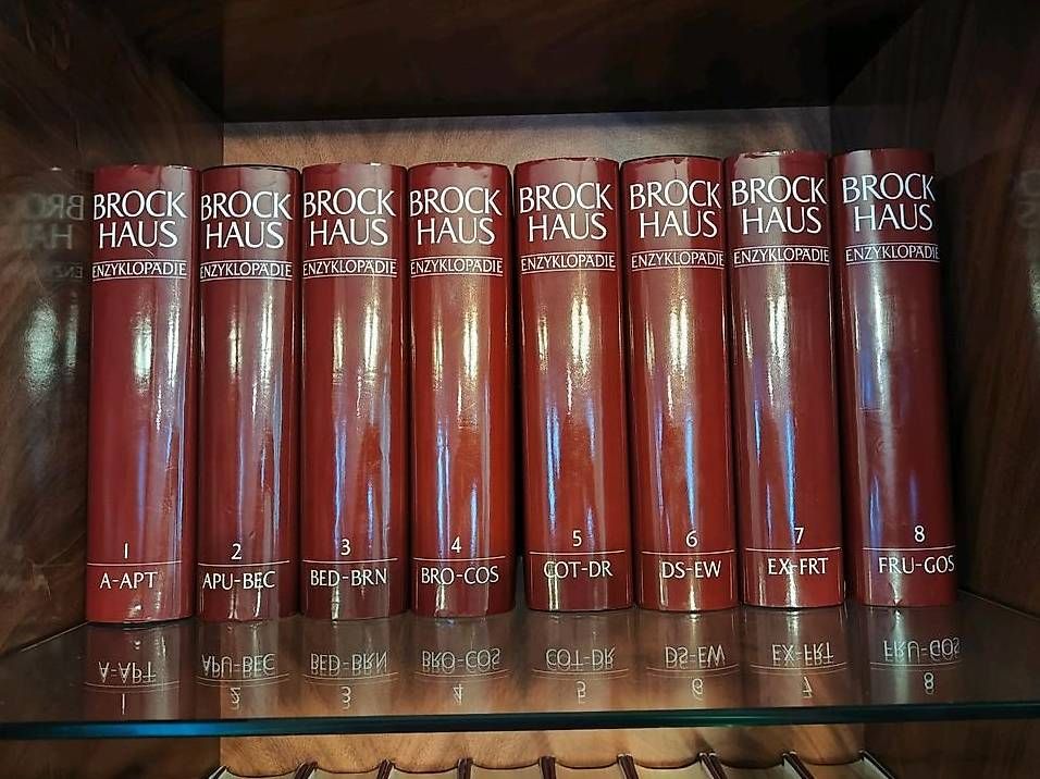 Brockhaus Enzyklopädie 24 Bände 1989 inkl. Spezialband (Neu und ...