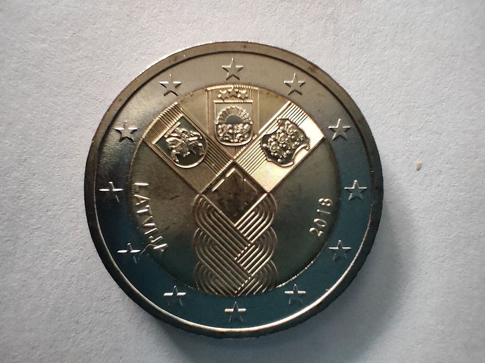 2 Euro Lettland 2018 (Neu (gemäss Beschreibung)) in Eglisau für CHF 6 – mit Lieferung auf ...