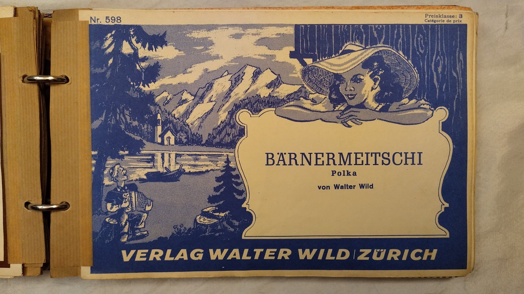 50 alte Notenblätter mit Ordner ab Fr. 16.- / Eusi Schwyz ua (Gebraucht ...