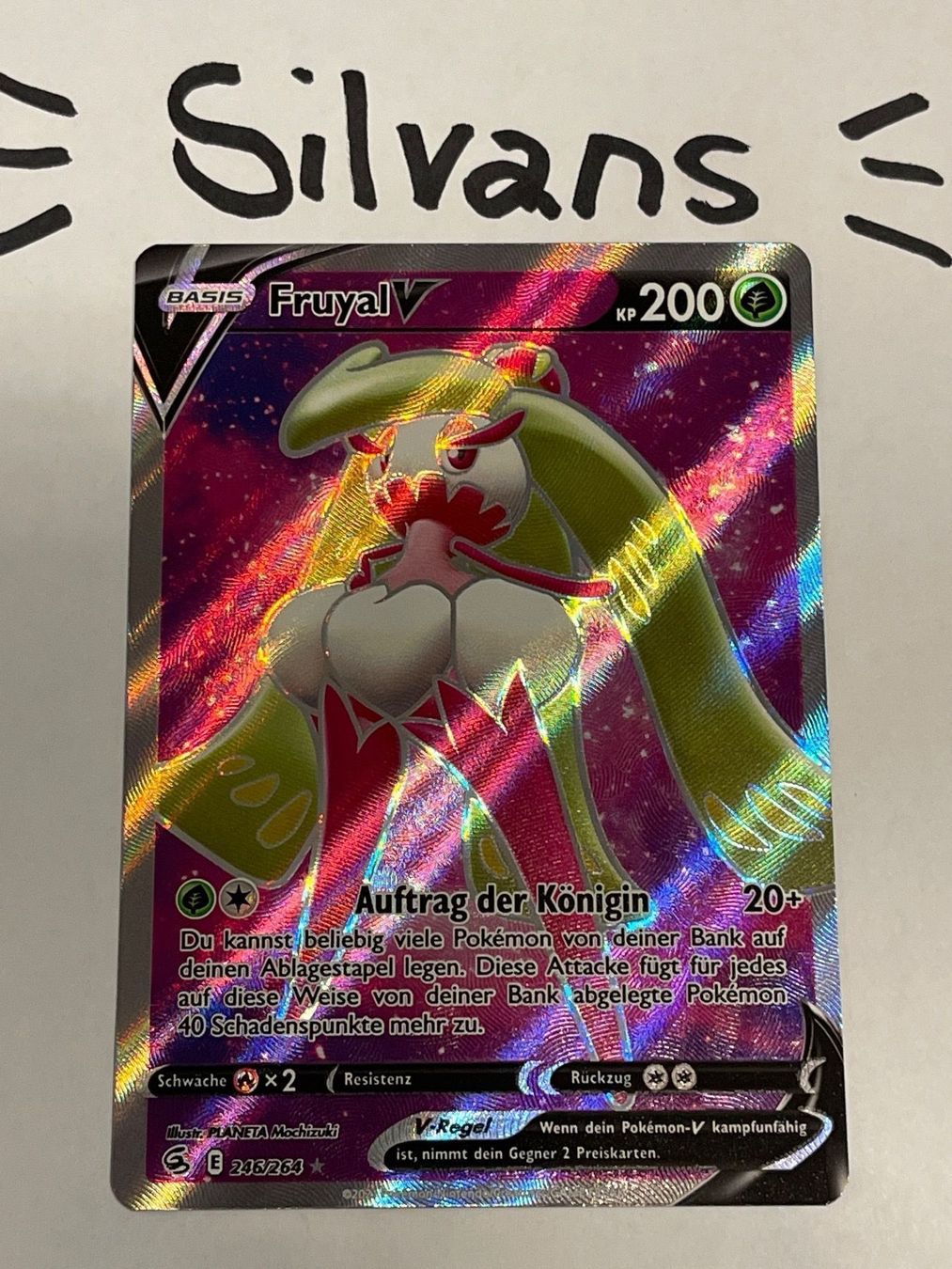 Fruyal V Full Art 246/264 Fusionsangriff Fusion Strike DE (Neu (gemäss ...