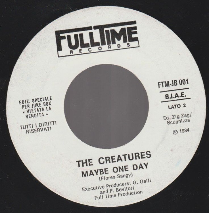 7 " juke box CREATURES THE / KANO MAYBE ONE DAY / QUEEN OF W (Gebraucht ...