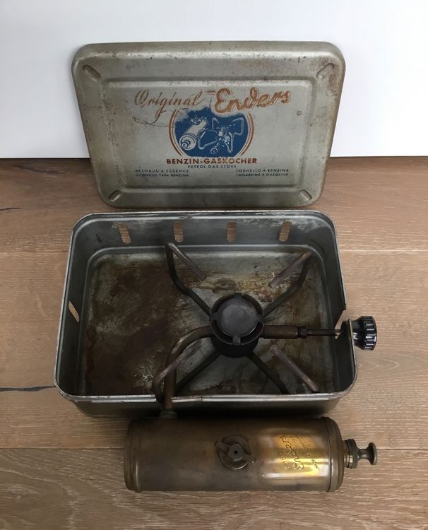 Original Enders Benzin-Gaskocher Petrol Stove Modell 9060 | Kaufen auf ...