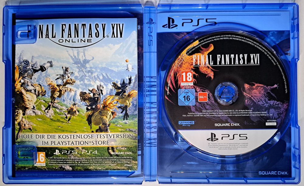 Final Fantasy XVI inkl. Steelbook Case (Playstation 5/PS5) (Gebraucht ...